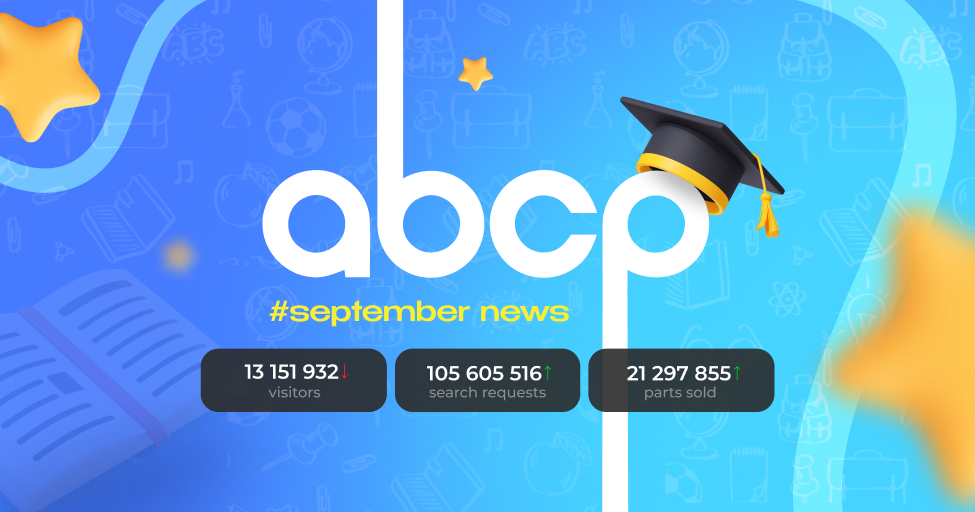 What is new on ABCP for auto parts stores in September
