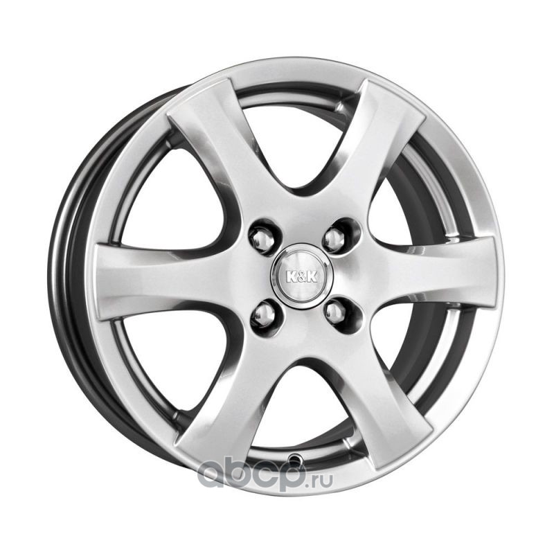 КиК 4540 Диск литой 6x15 4/114.3 ET45 D66.1